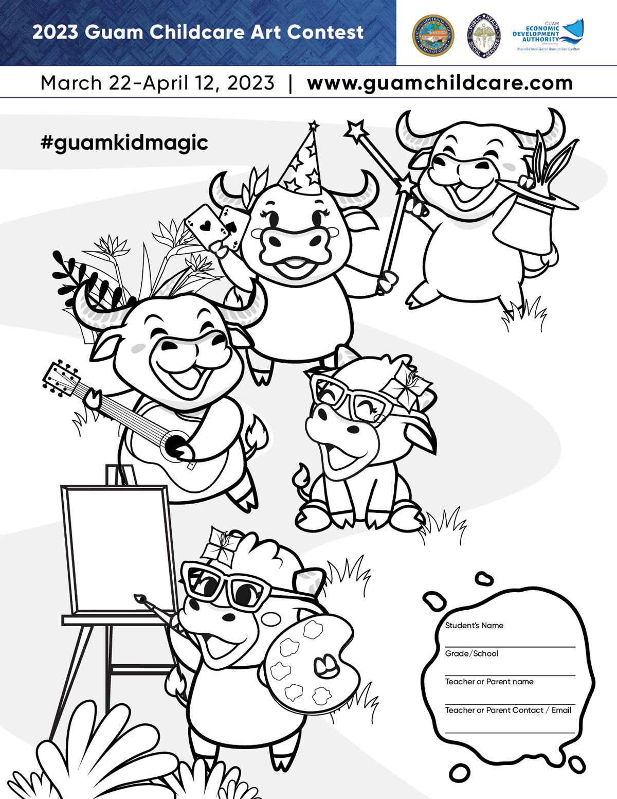 2023 Guam Child Care Art Contest: #guamkidmagic : r/guam